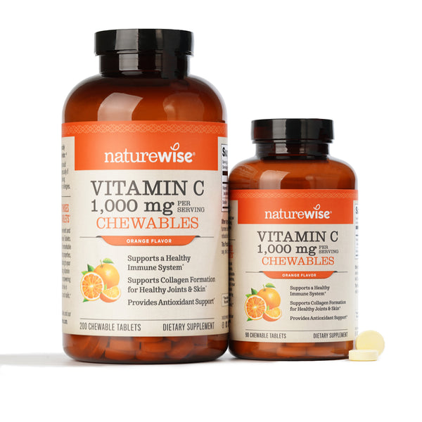 Chewable Vitamin C - 1000 mg | NATUREWISE – NatureWise