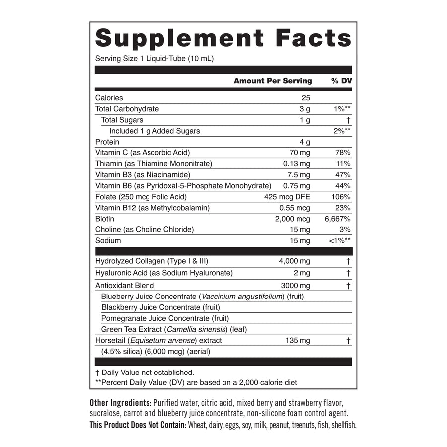 Liquid Collagen with Biotin & Hyaluronic Acid | NATUREWISE – NatureWise