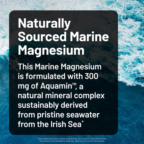 Marine Magnesium Softgels | NATUREWISE