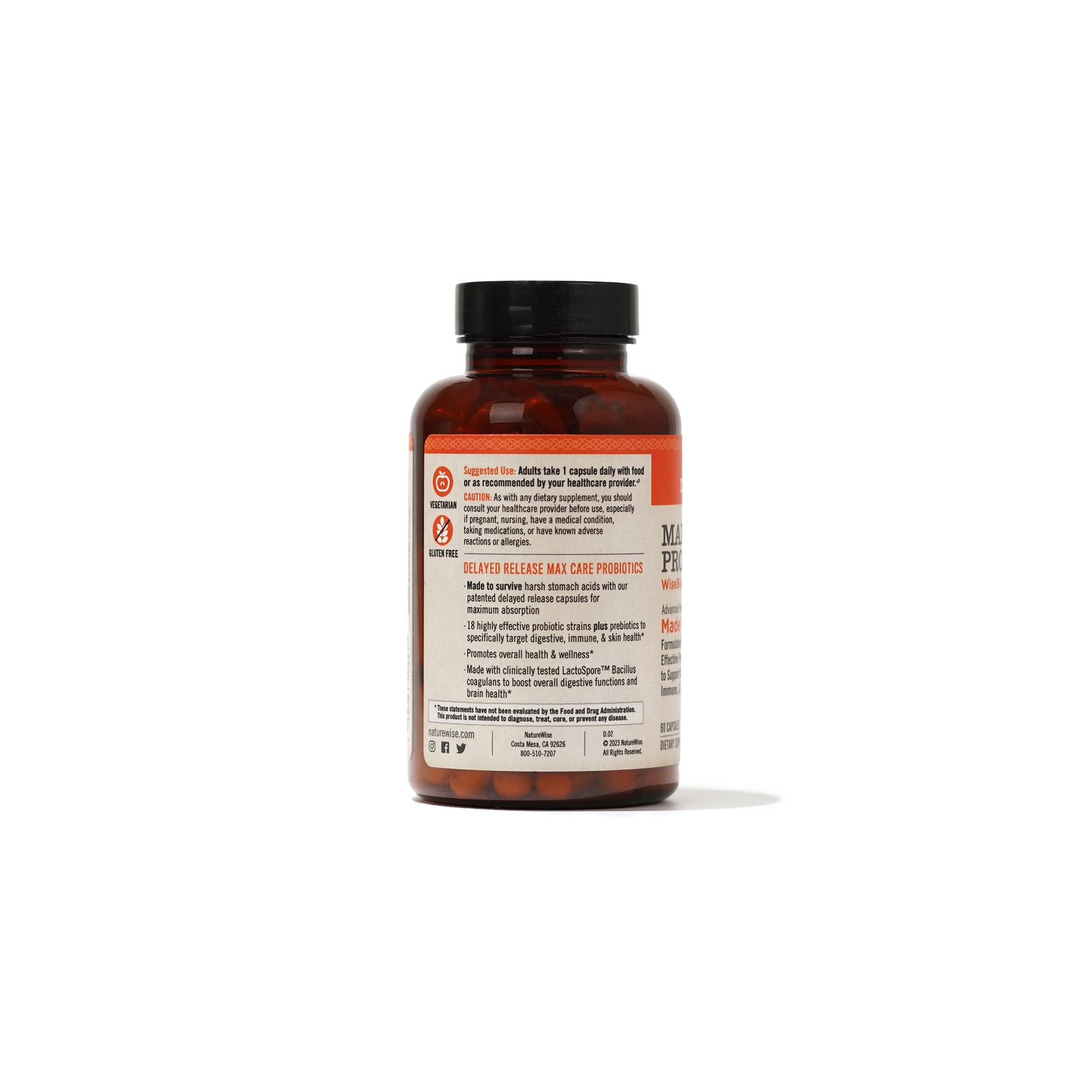 Max Care Probiotics | NATUREWISE – NatureWise