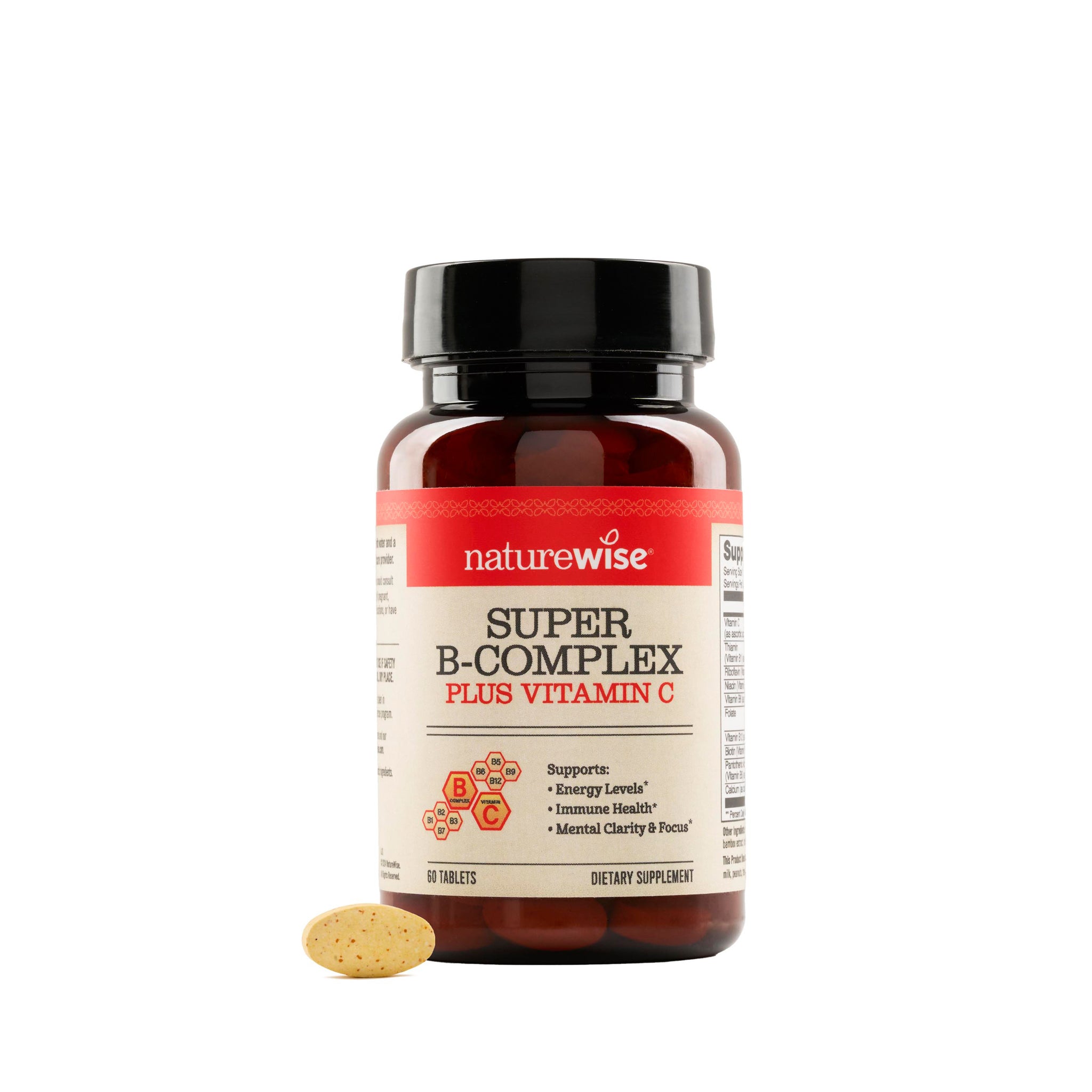Super B Complex + Vitamin C | NATUREWISE