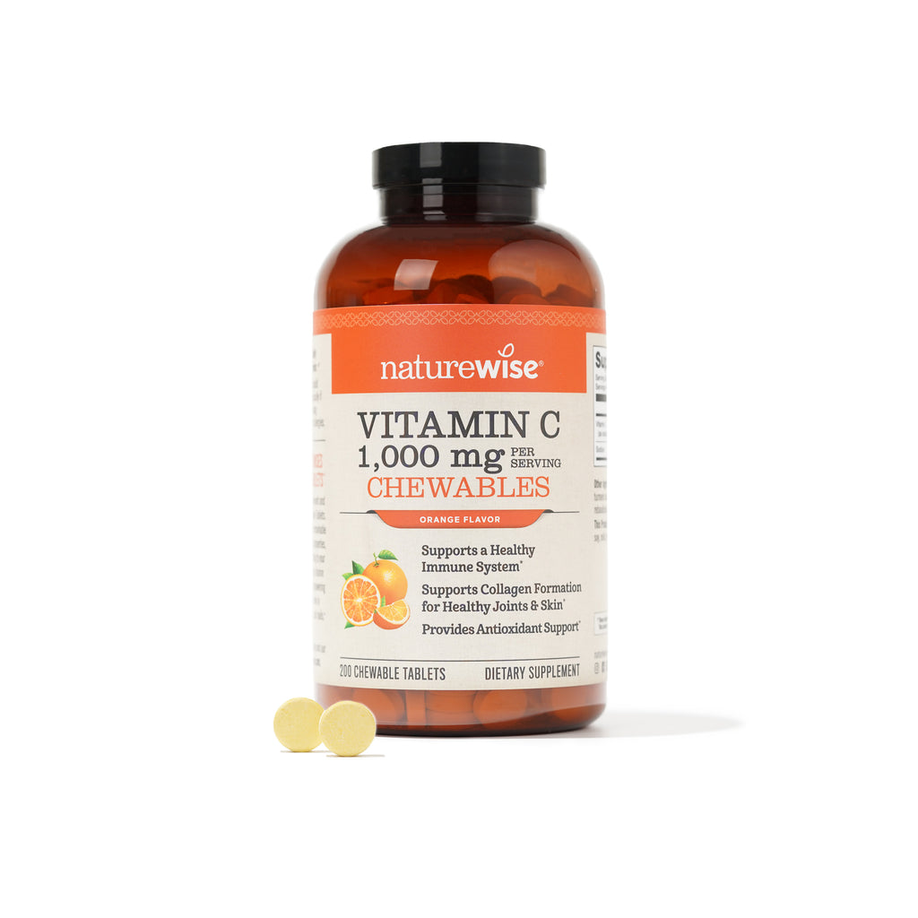 Chewable Vitamin C - 1000 mg | NATUREWISE – NatureWise