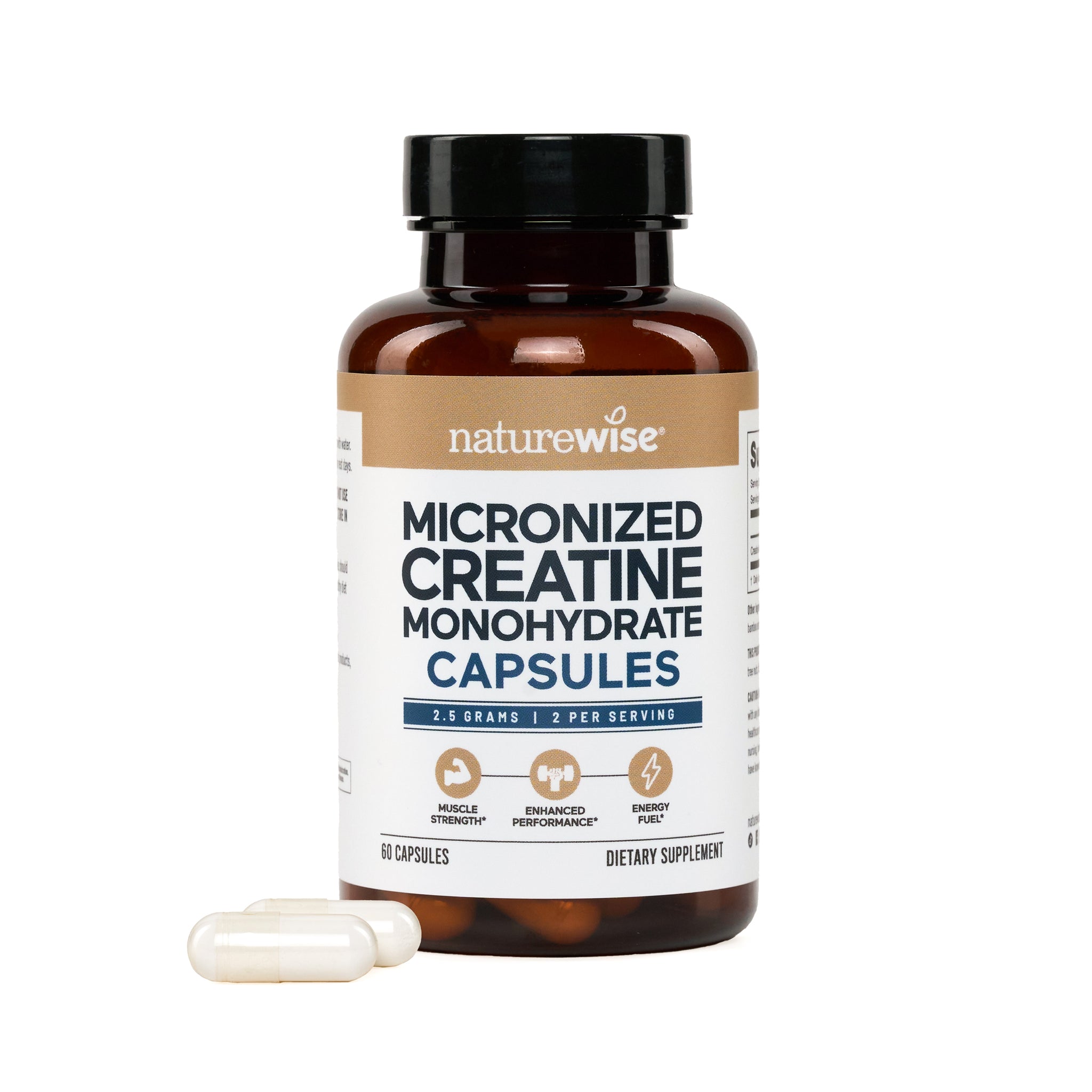 Creatine Monohydrate Pills | NATUREWISE