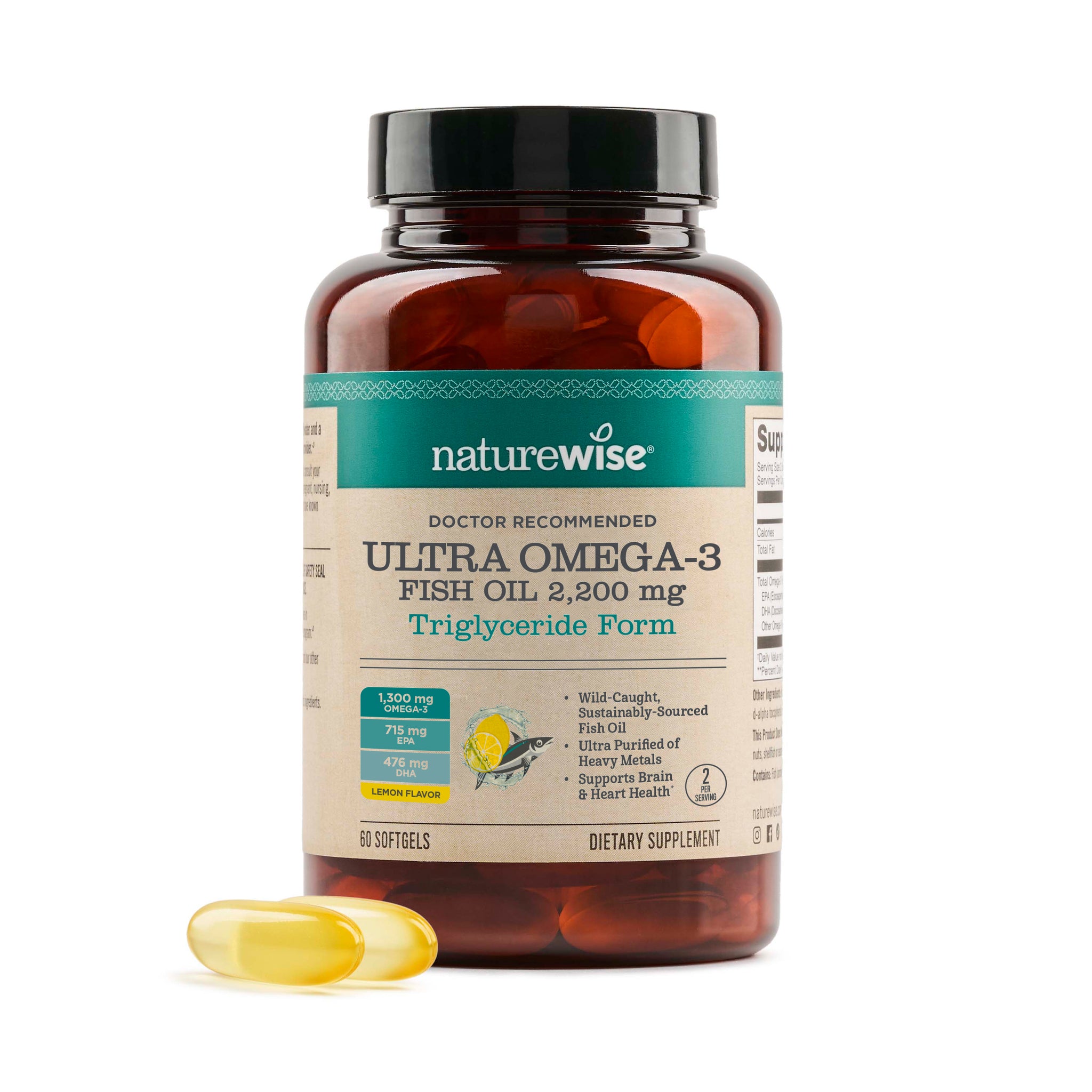 Ultra Omega-3 Fish Oil | NATUREWISE