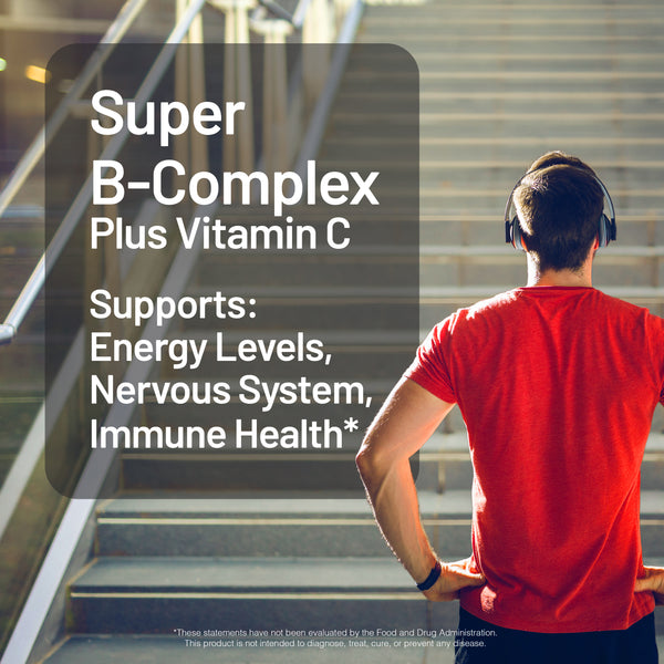 Super B Complex + Vitamin C | NATUREWISE